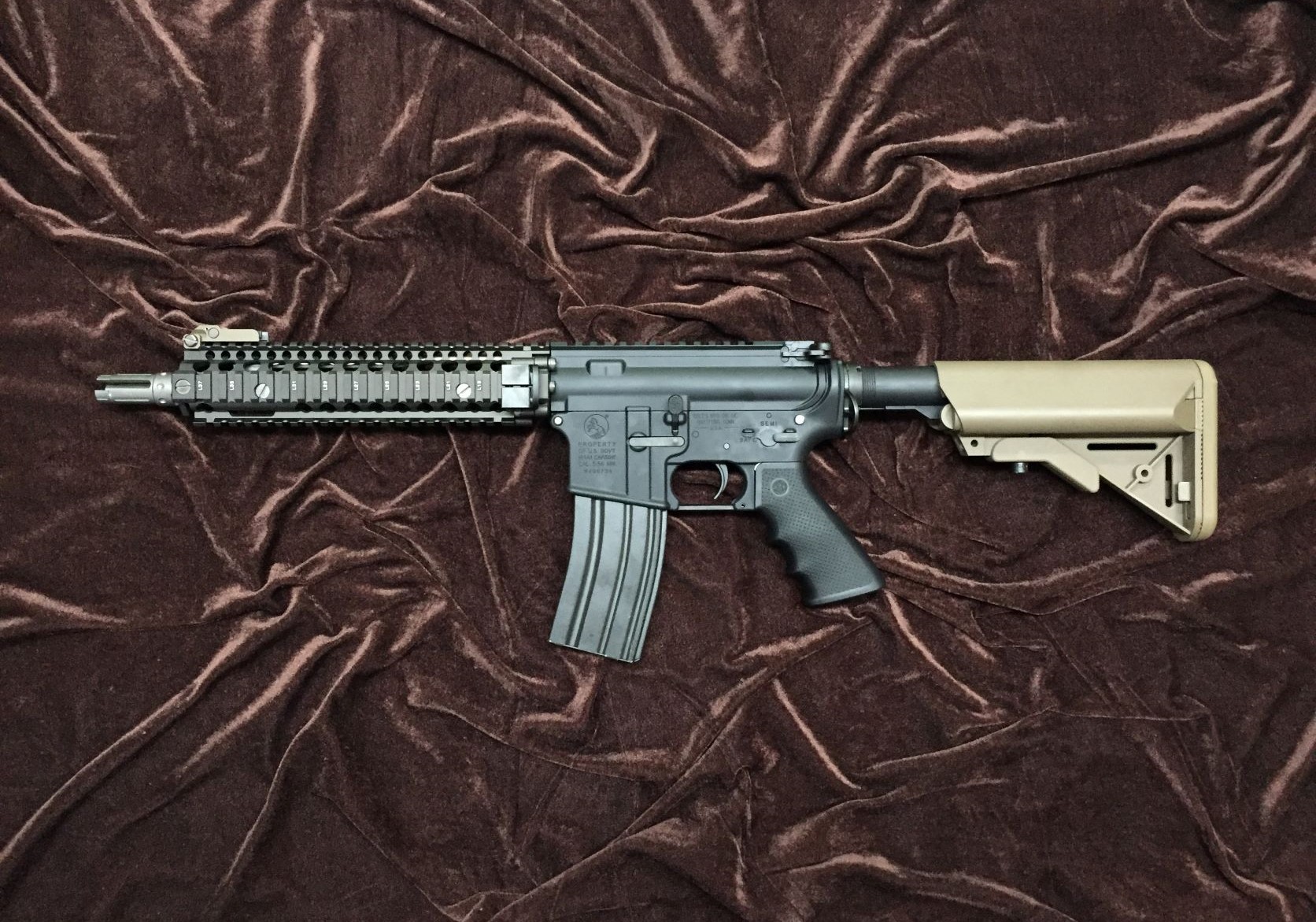 東京マルイ Mk18 Mod 1 次世代電動ガンの修理 カスタムをさせて頂きました カスタムグリップ組み換え ミリタリーショップ レプマート
