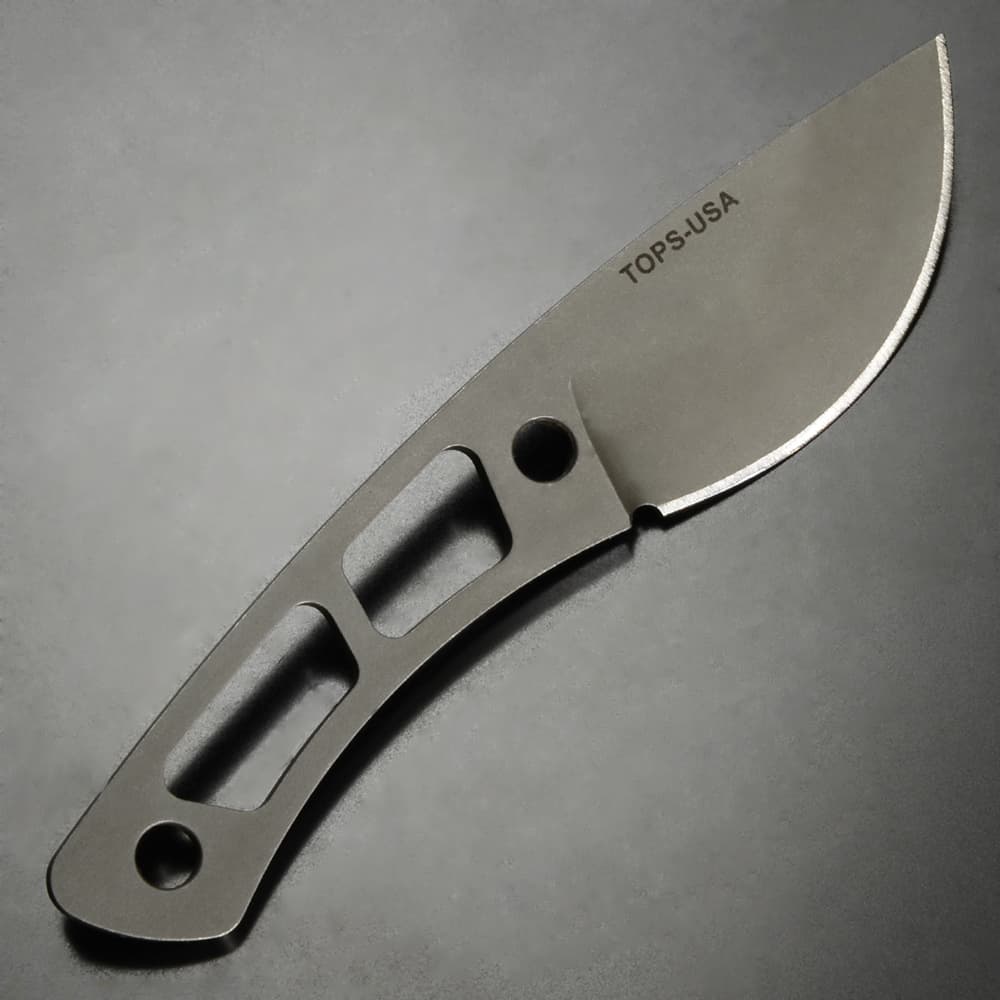 TOPS アウトドアナイフ Backup スケルトン 小型 シース/ホイッスル付