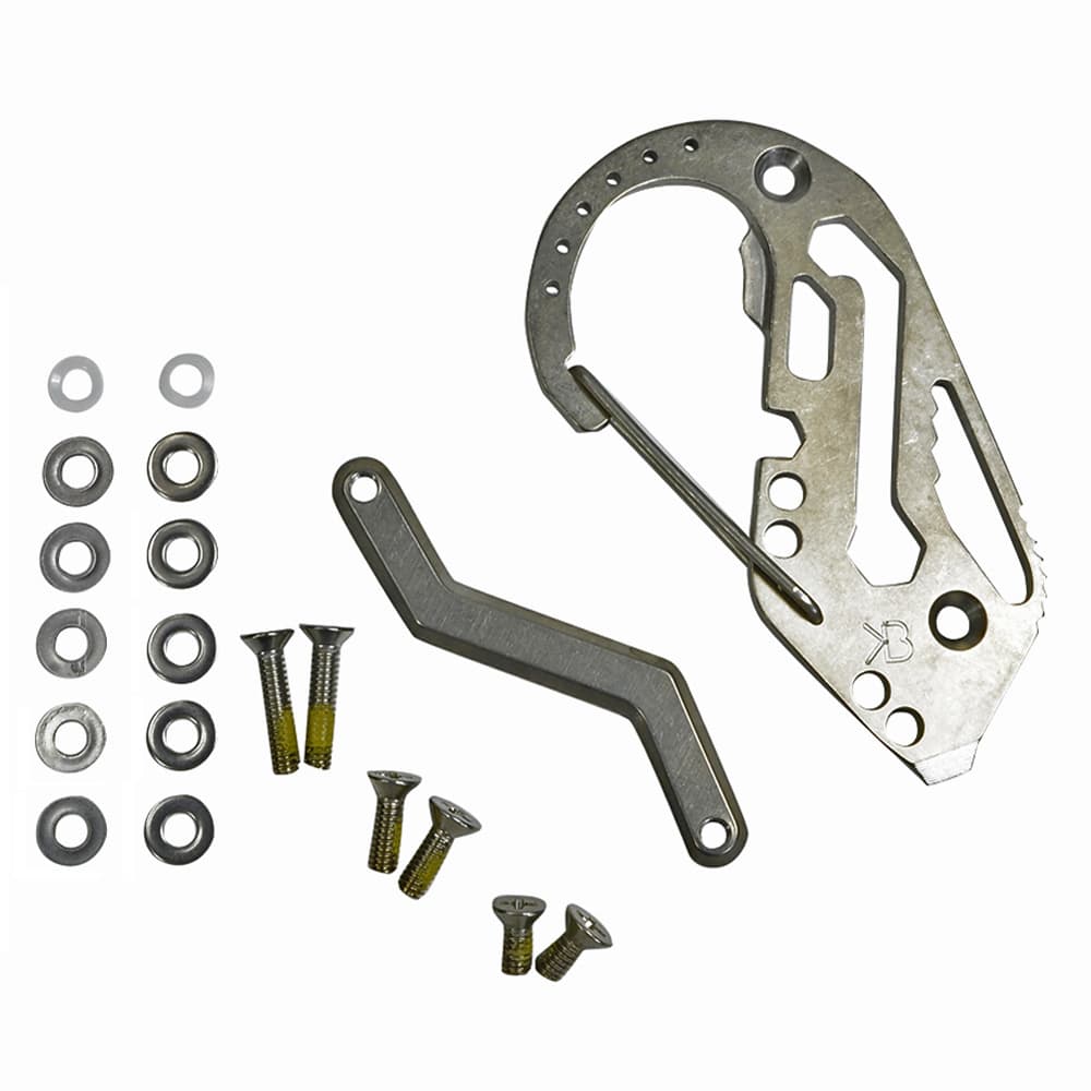 KeyBiner キーオーガナイザー Titanium マルチツール 最大14本収納