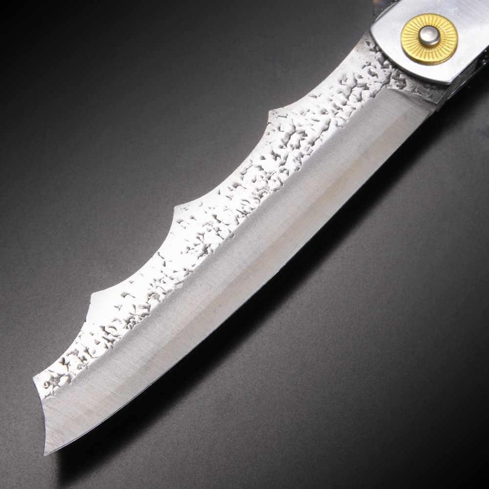 肥後守定 和式ナイフ 折りたたみ 龍舞 刻印塗り | ミリタリーショップ