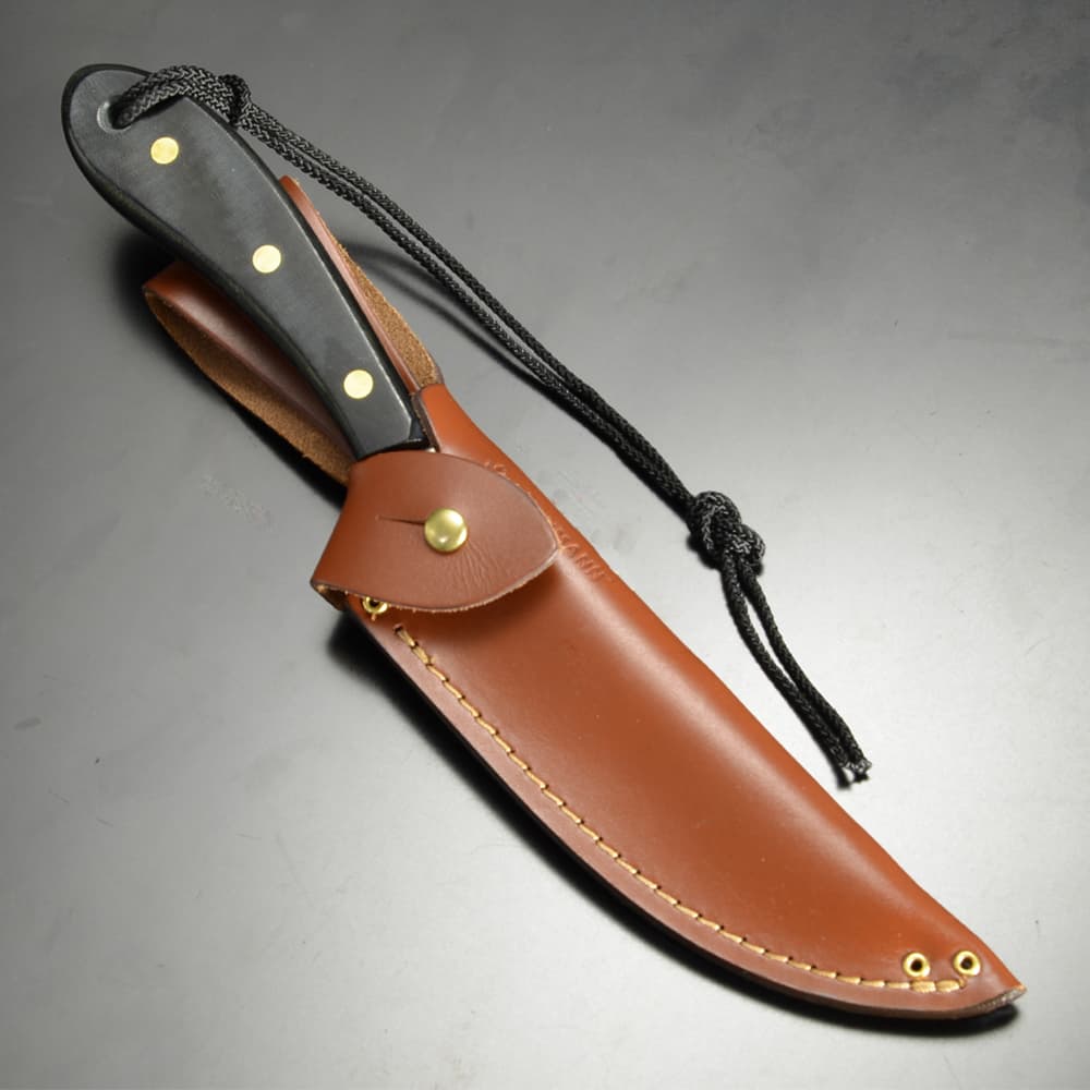 Grohmann スキナー Survival Knife ブラックリネンマイカルタ M4C[bgrm4cr] Grohmann スキナー Survival Knife ブラックリネンマイカルタ M4C