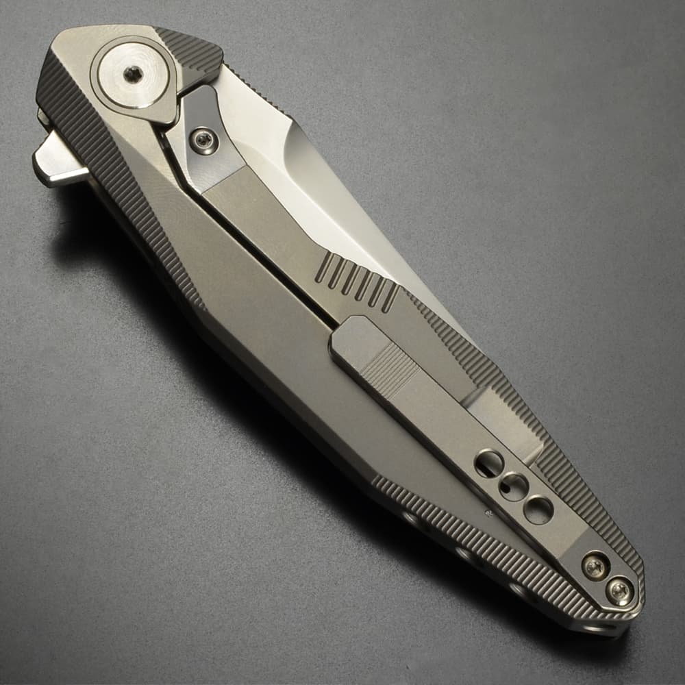 Rike Knife 折りたたみナイフ flipper フレームロック式 RK1508S